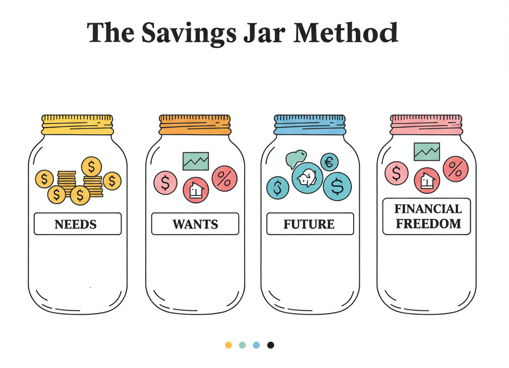 The Savings Jar Method - Pocket Money For Adults